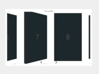 3D Carousel Slider JavaScript - W3Frontend