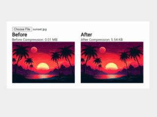 Javascript Compress Image Before Upload - W3Frontend