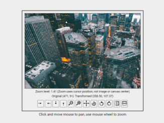 JavaScript Image Viewer with Zoom Pan Rotate and Flip - W3Frontend