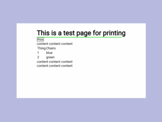Print div Content Using JavaScript without Opening New Window - W3Frontend