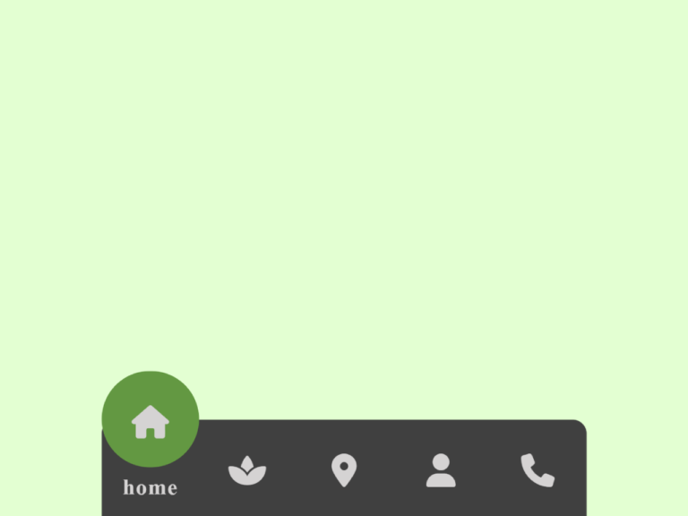 Mobile Bottom Navigation Bar HTML CSS - W3Frontend