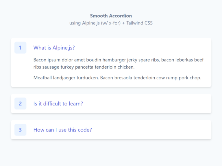 Newsletter Form in Tailwind CSS and Alpine JS - W3Frontend